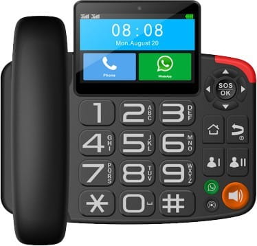 Maxcom Telefon MM 42D 4G VOLTE stacjonarny na karte SIM Prof Computer