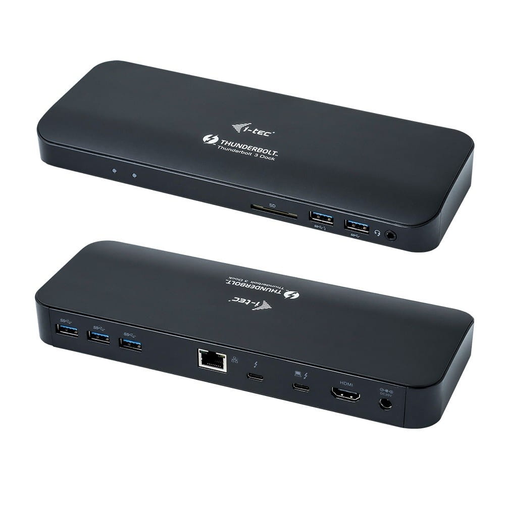 i-tec Stacja dokującaThunderbolt 3/USB-C Dual 4K Docking Station + USB ...